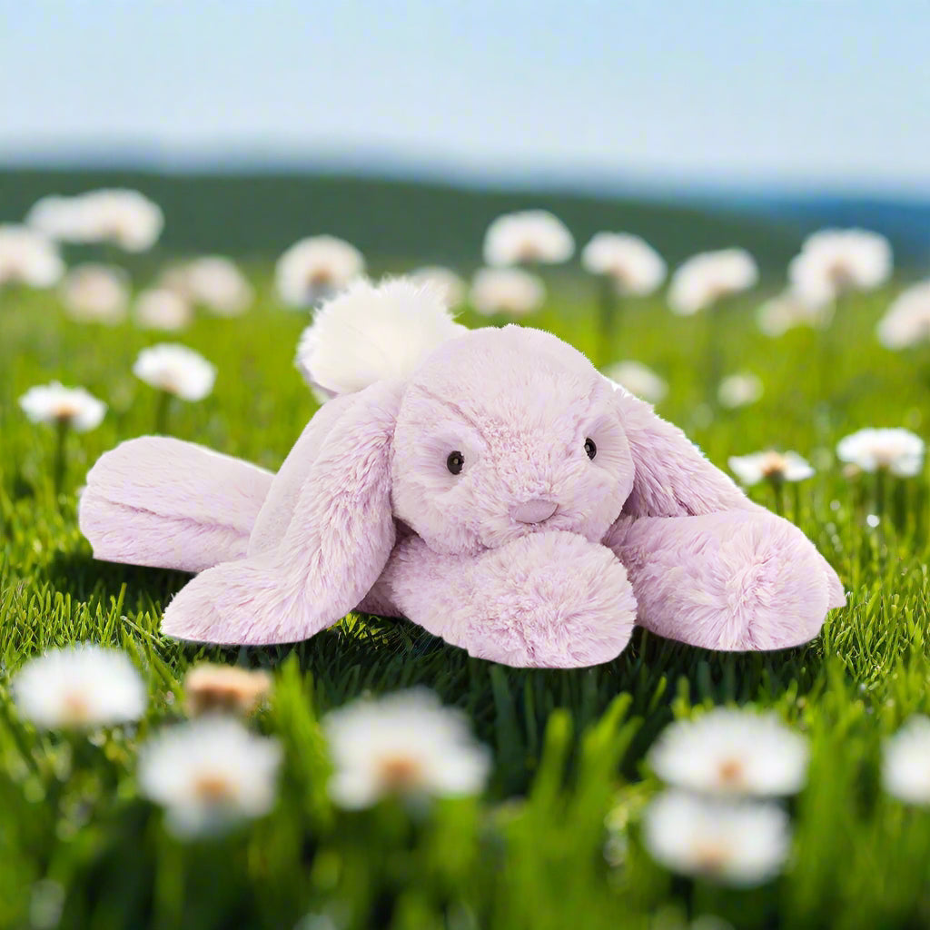 Jellycat Smudge Lavender Rabbit