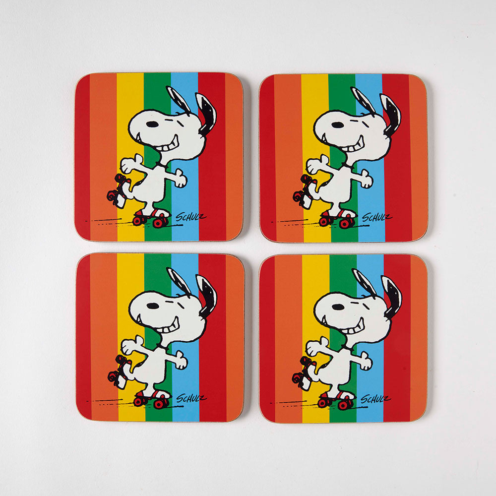 Buy Peanuts Coasters Good Times at Bonkers UK